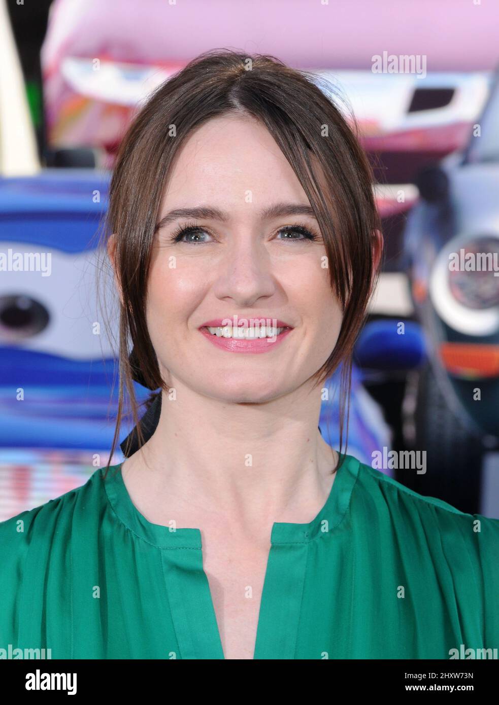 Emily Mortimer at the world premiere of "Cars 2" at El Capitan Theatre ...