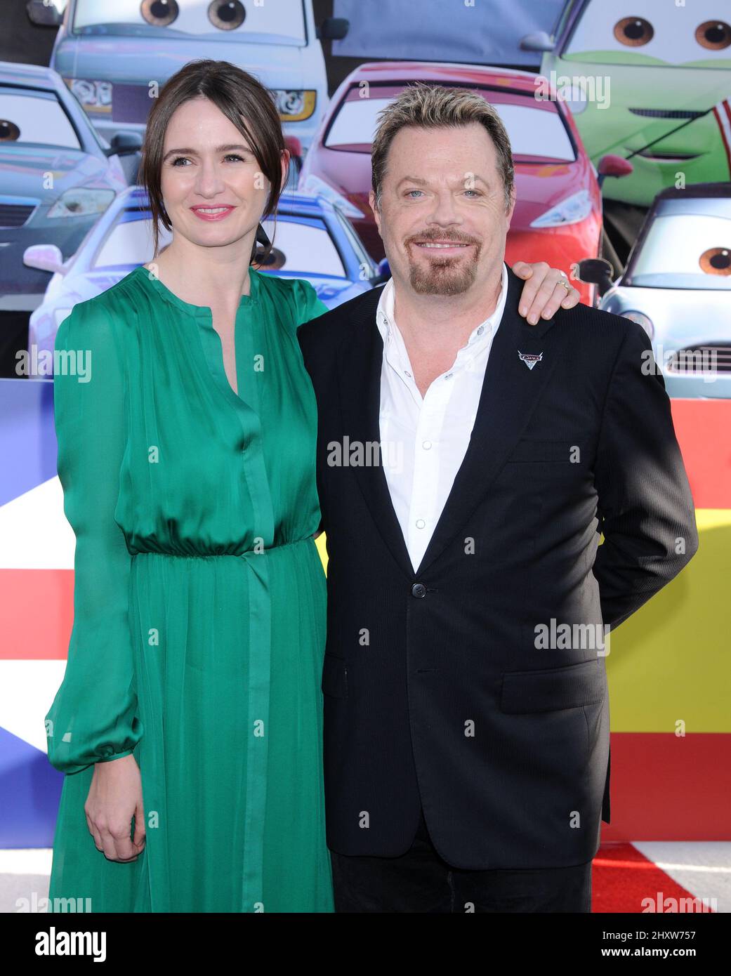Emily Mortimer and Eddie Izzard at the world premiere of "Cars 2" at El ...