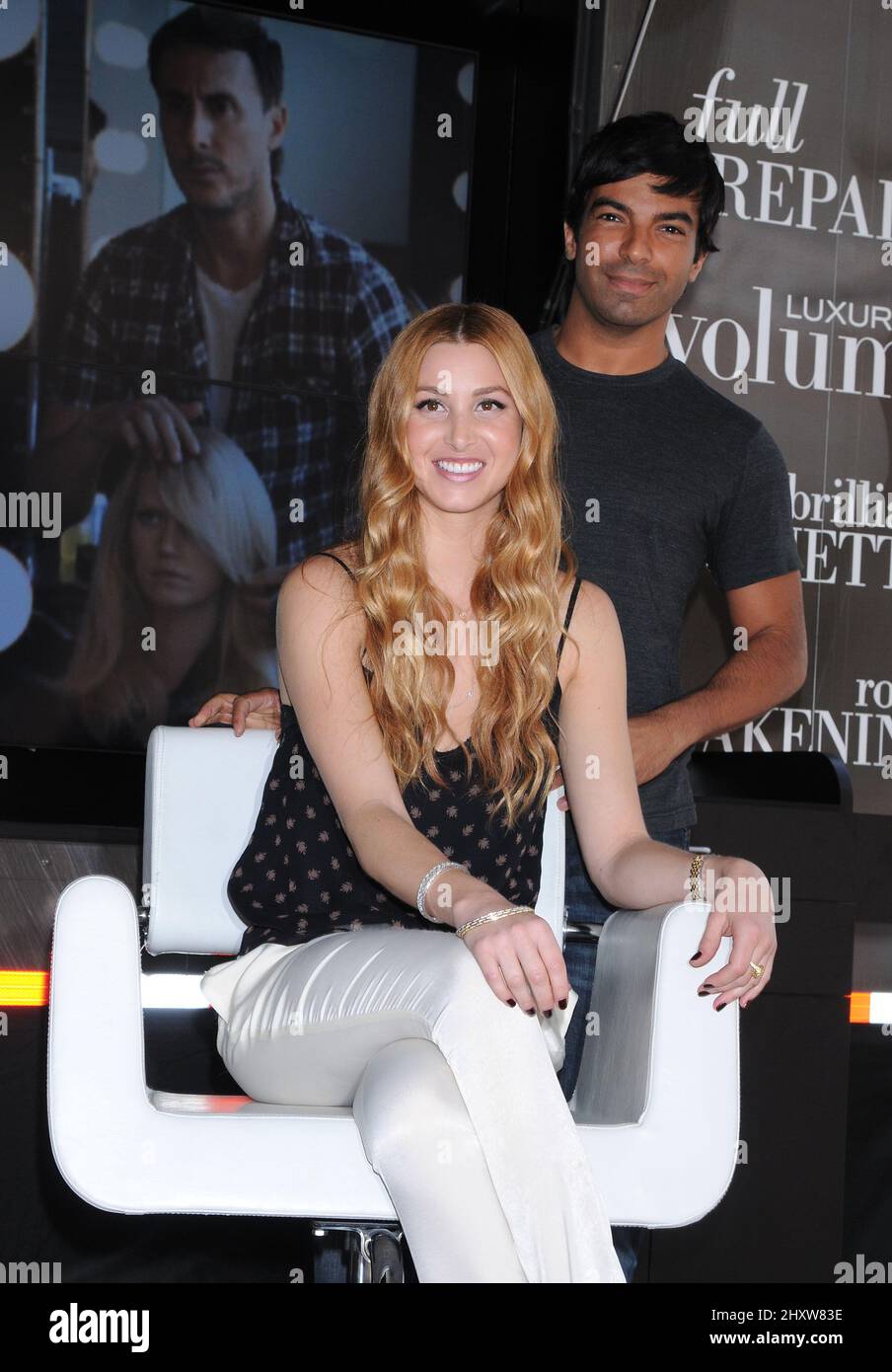 Whitney Port attends the John Frieda Style Salon Tour at Hollywood ...