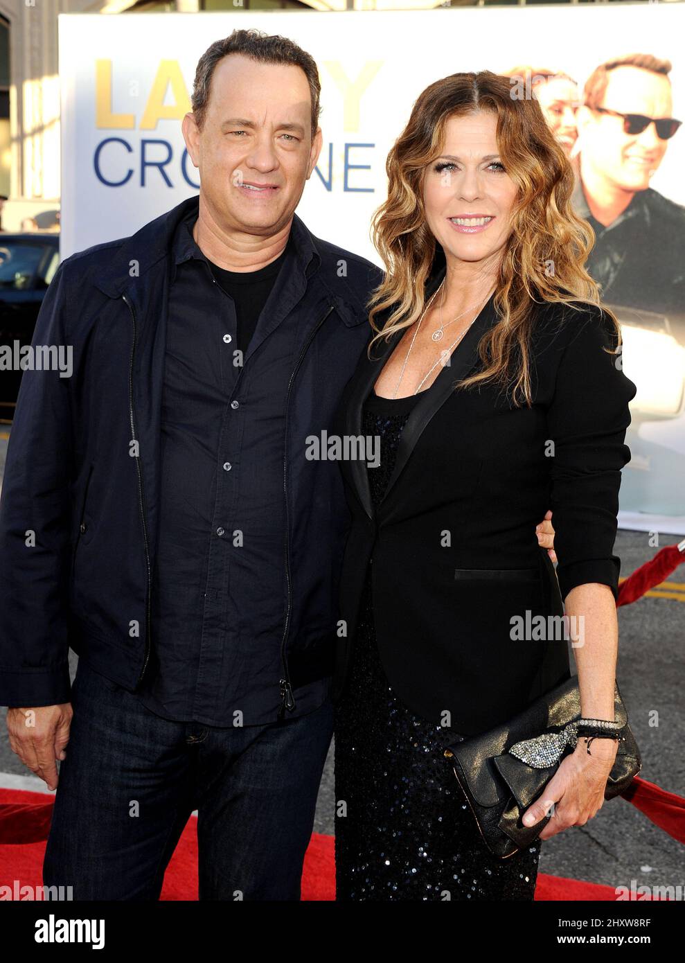 Tom Hanks and Rita Wilson at the 'Larry Crowne' World Premiere held at ...