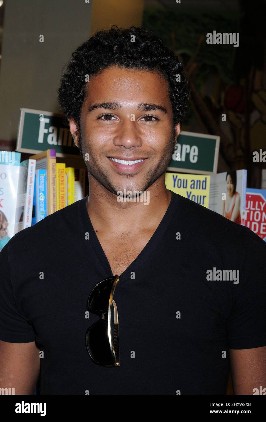 Corbin Bleu at the "Starting Over" book signing at Barnes & Noble at ...