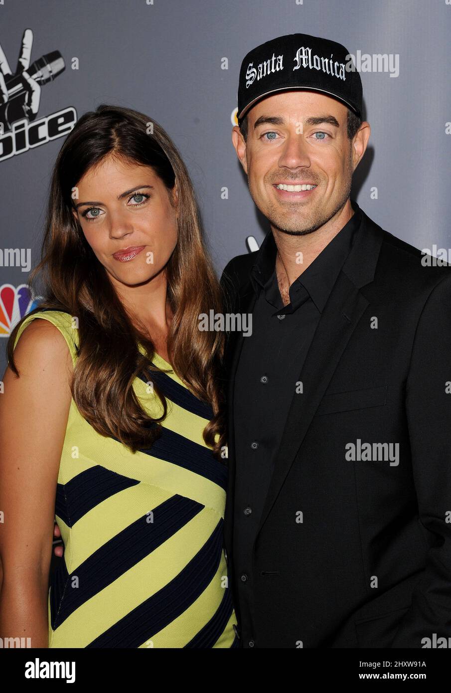 Carson Daly and his girlfriend at the Voice Finale After Party, held at ...