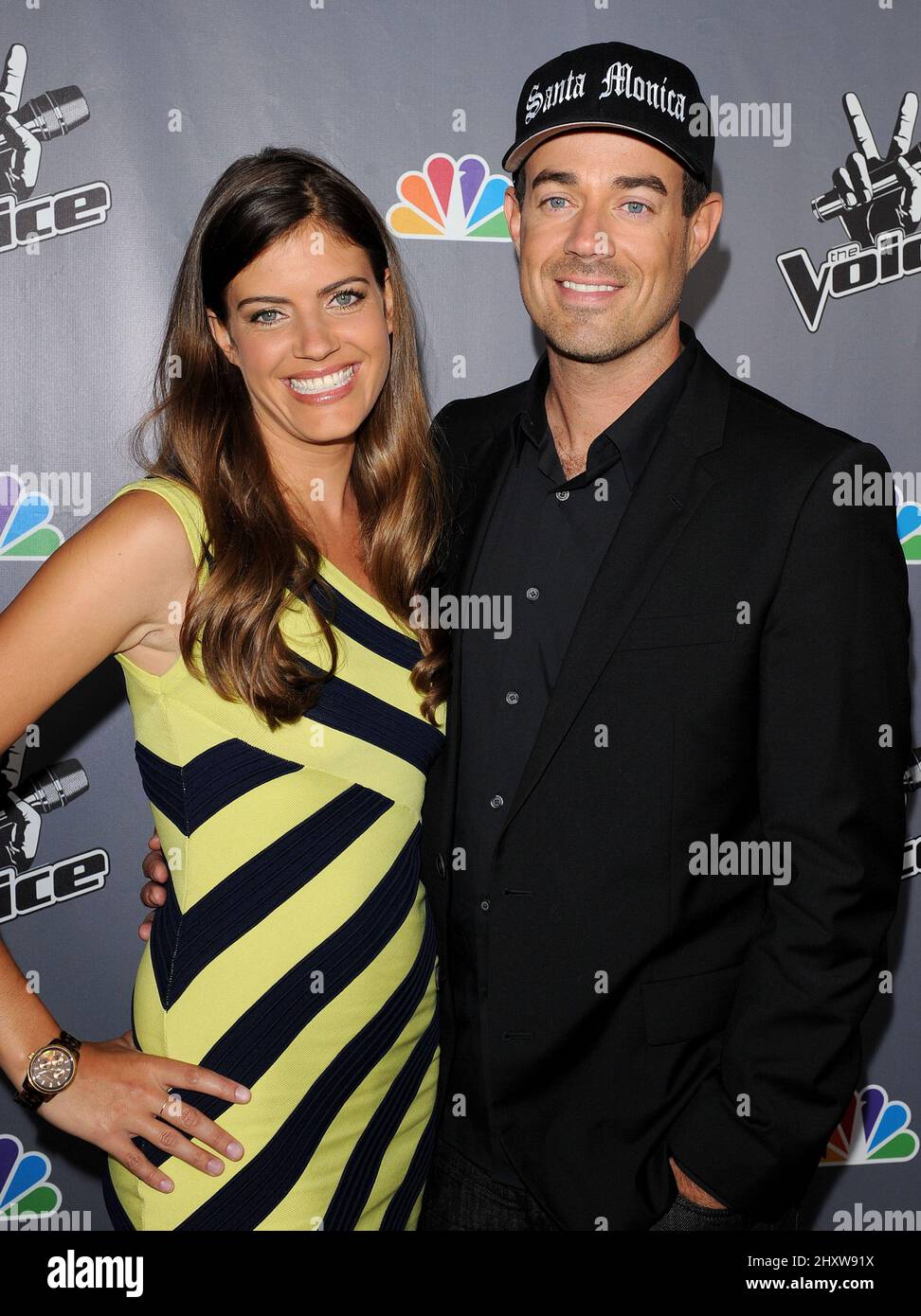 Carson Daly and his girlfriend at the Voice Finale After Party, held at ...