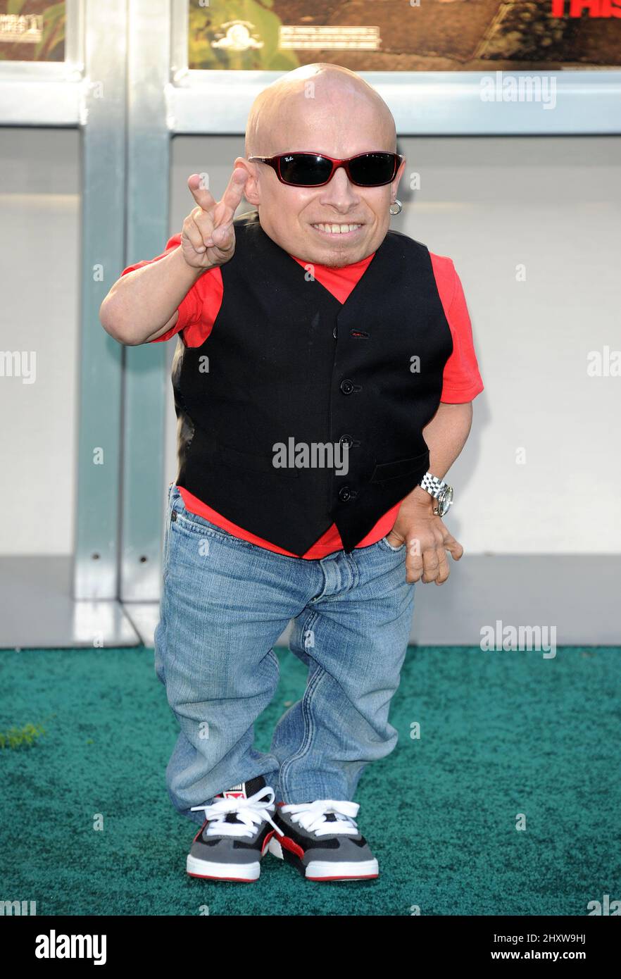 Verne Troyer And Ranae Shrider