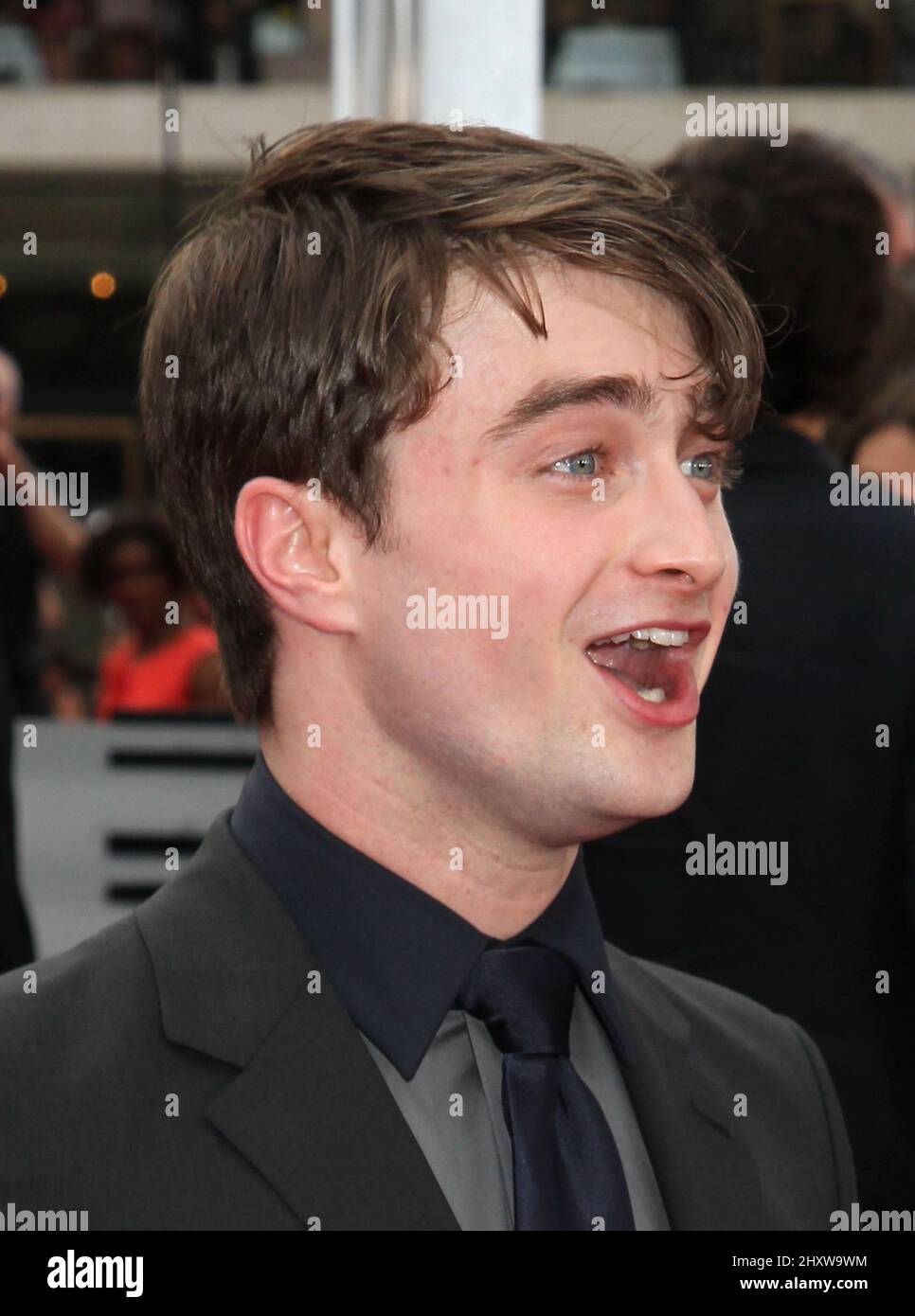 Daniel Radcliffe attending the "Harry Potter and the Deathly Hallows ...