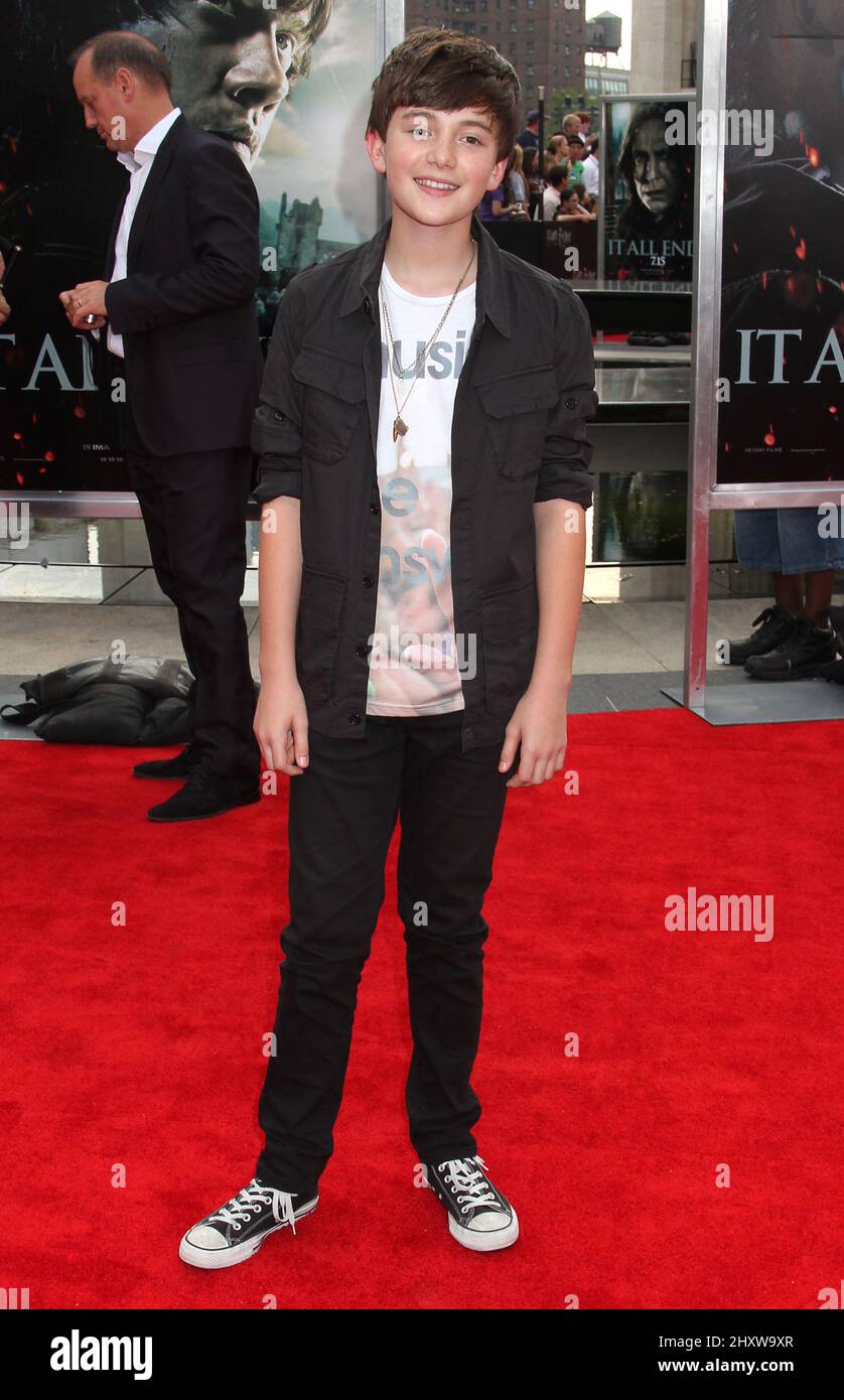 Greyson Chance attending the "Harry Potter and the Deathly Hallows ...