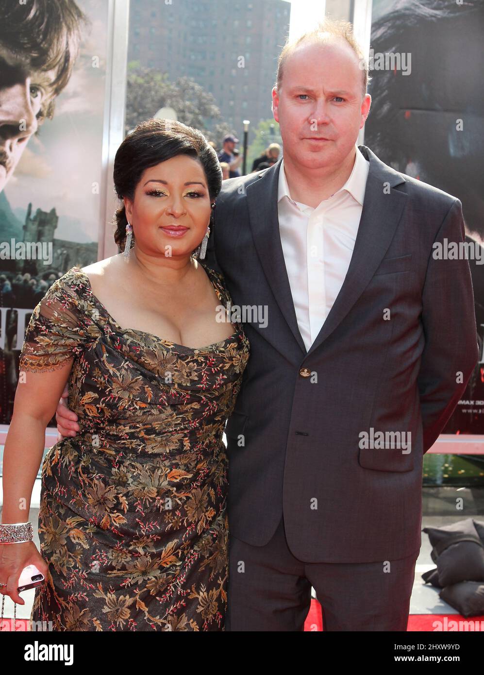 David Yates and Yvonne Walcott attending the "Harry Potter and the ...