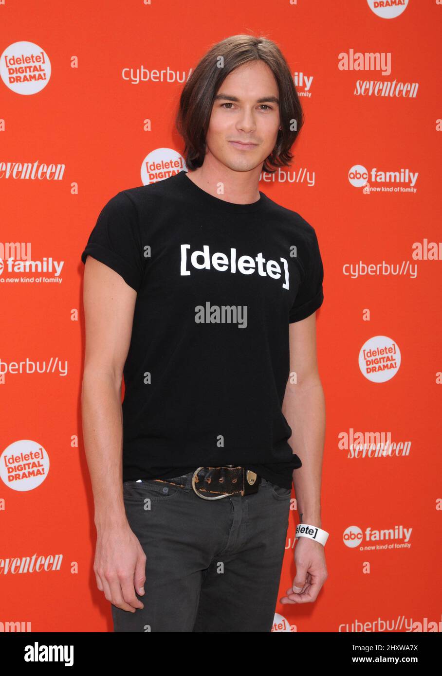 Rally to delete digital drama hosted by abc family hi-res stock ...