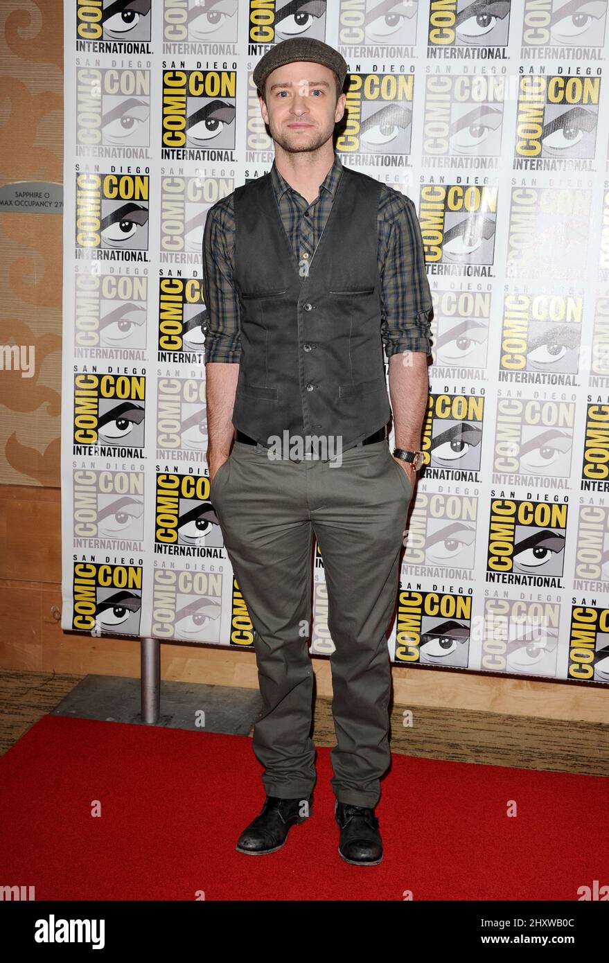 Justin Timberlake during Comic-Con International held at convention ...