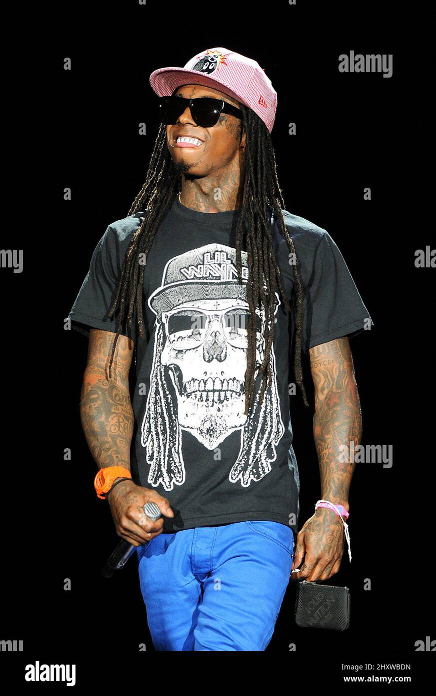 Lil wayne performing hi-res stock photography and images - Alamy