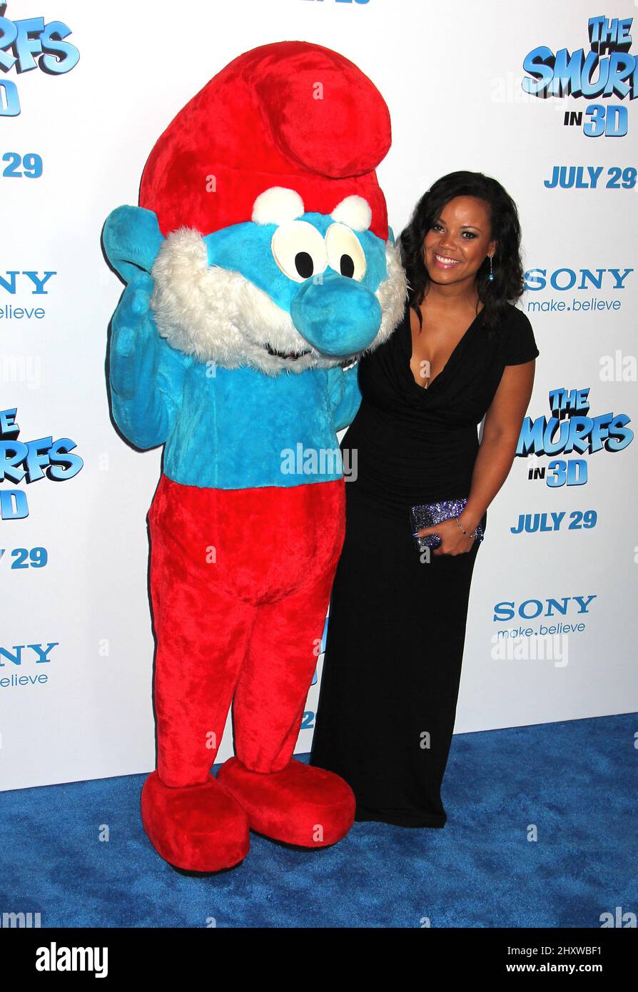 Kimberly Locke attending "The Smurfs" World Premiere held at the Ziegfeld Theatre in New York ...