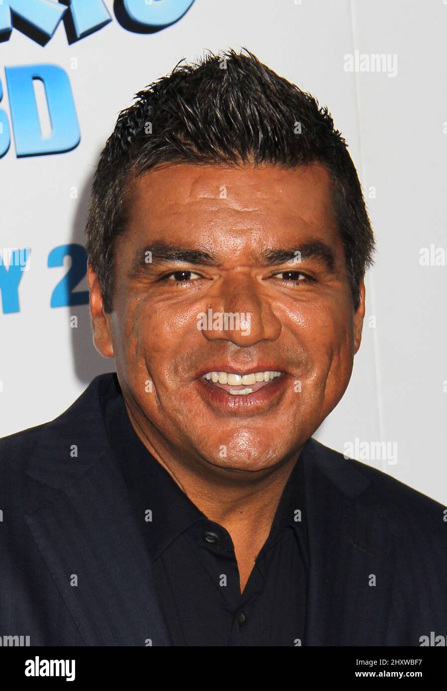 George Lopez attending "The Smurfs" World Premiere held at the Ziegfeld ...