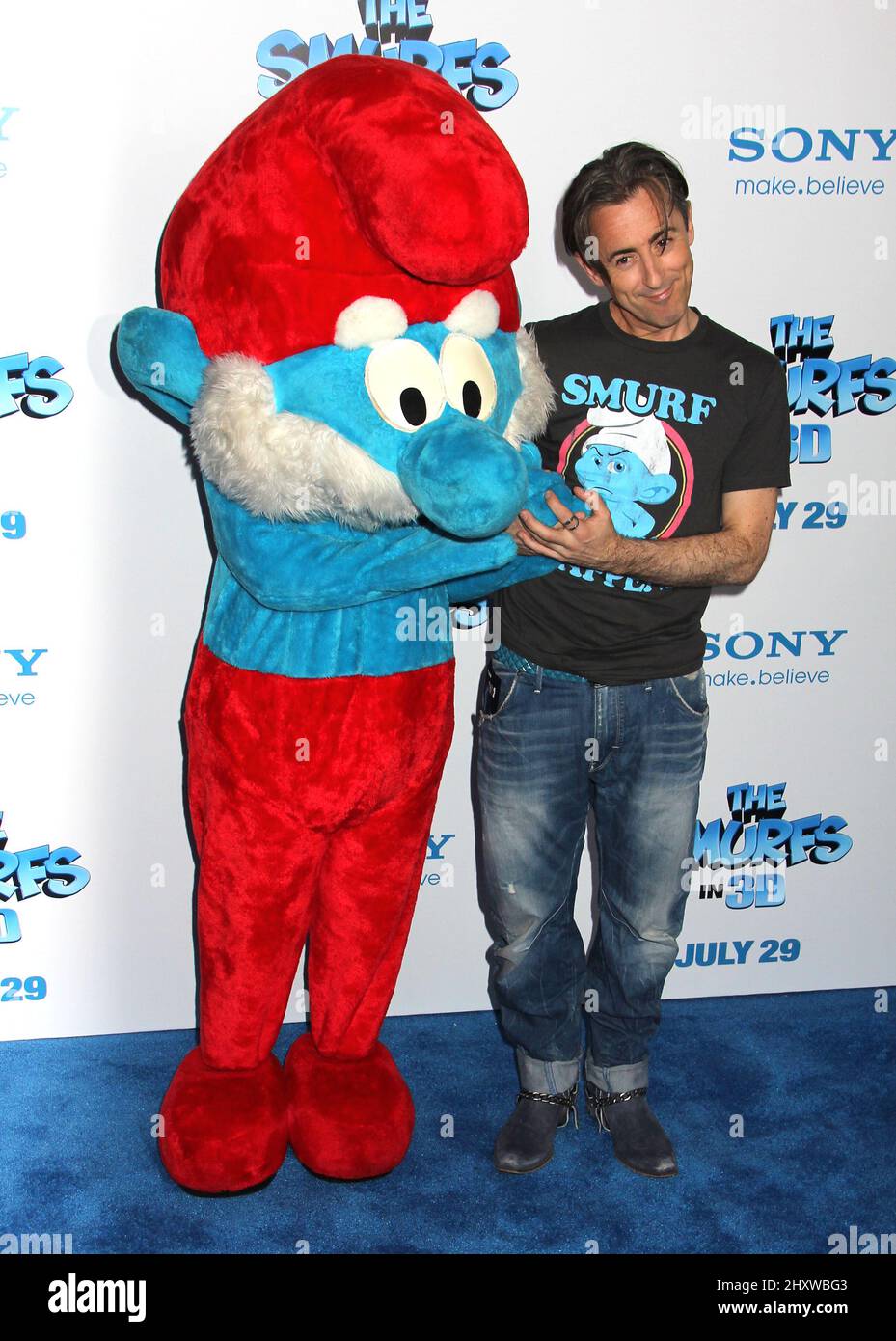Alan Cumming attending "The Smurfs" World Premiere held at the Ziegfeld ...