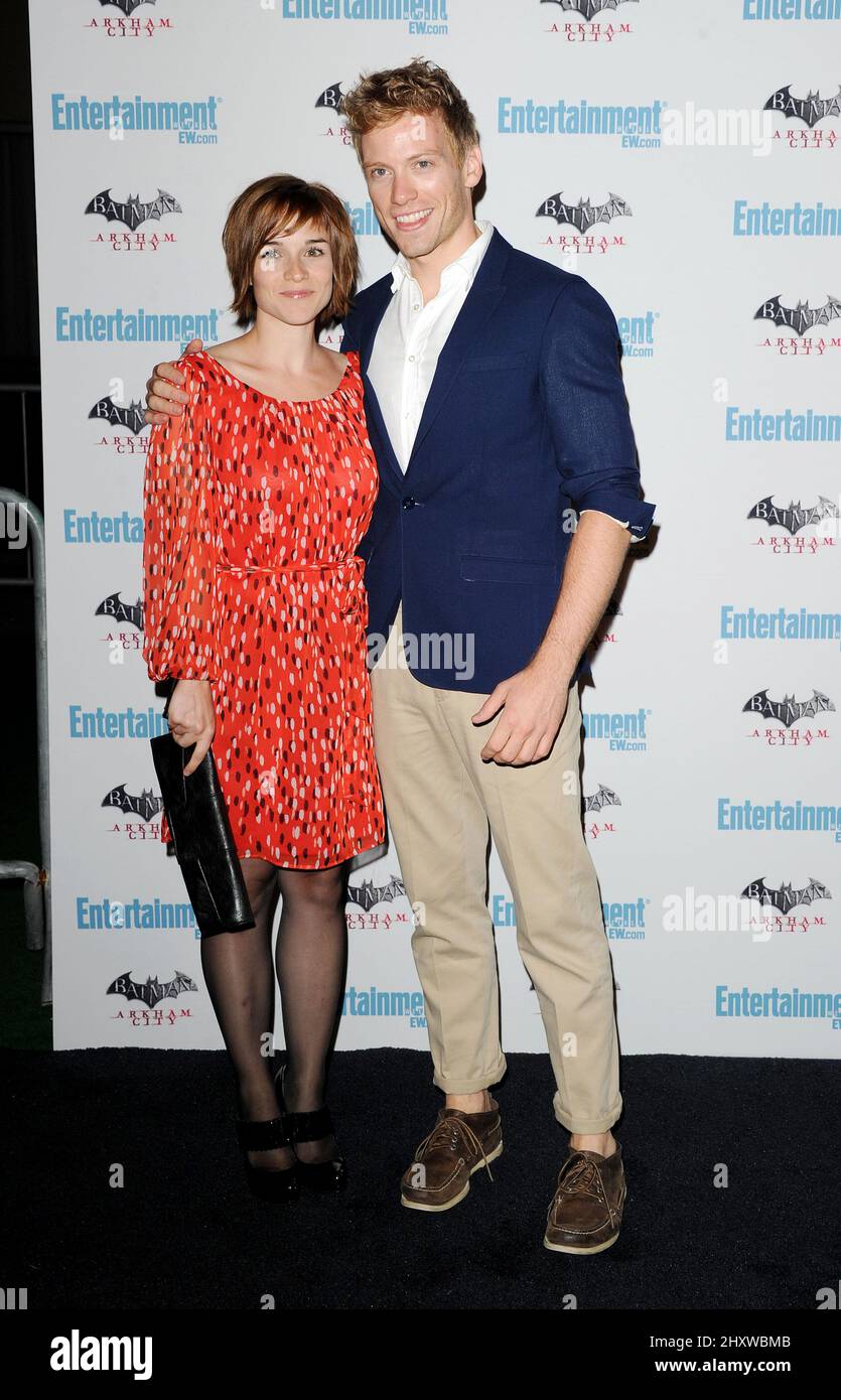 Renee Felice Smith and Barrett Foa during Entertainment Weekly's 5th ...