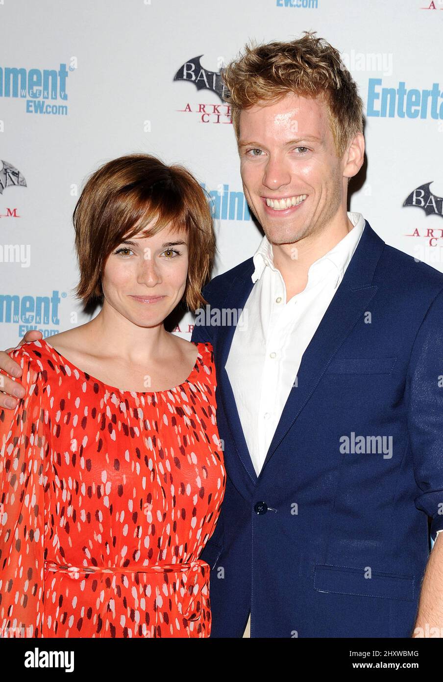 Renee Felice Smith and Barrett Foa during Entertainment Weekly's 5th ...