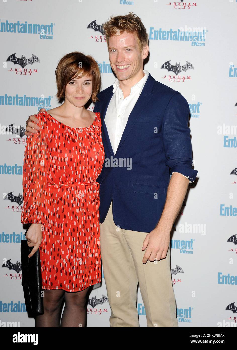 Renee Felice Smith and Barrett Foa during Entertainment Weekly's 5th ...