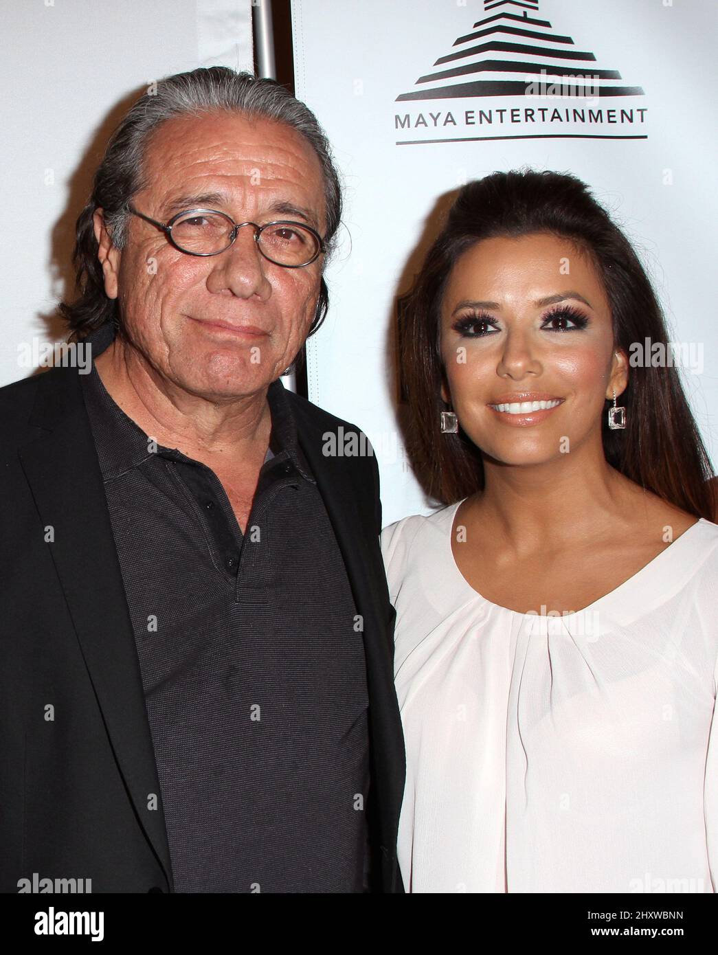Edward James Olmos and Eva Longoria attends the "Without Men" film ...