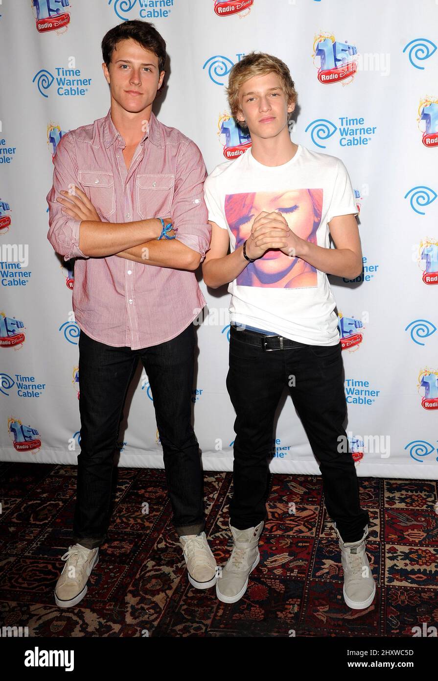 Shane Harper and Cody Simpson attending the Cody Simpson Private ...