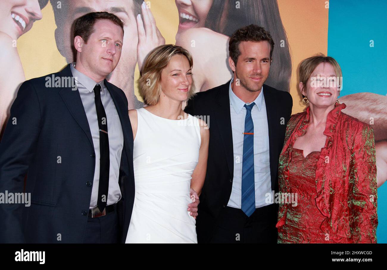 Ryan Reynolds & Family during "The Change-Up" World Premiere held at ...