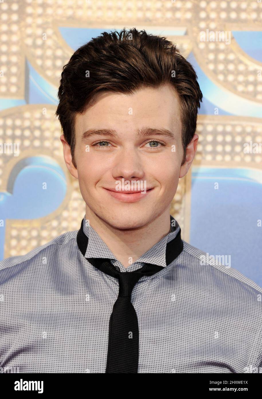 Chris Colfer during the Glee 3D Concert Movie Premiere at the Regency ...