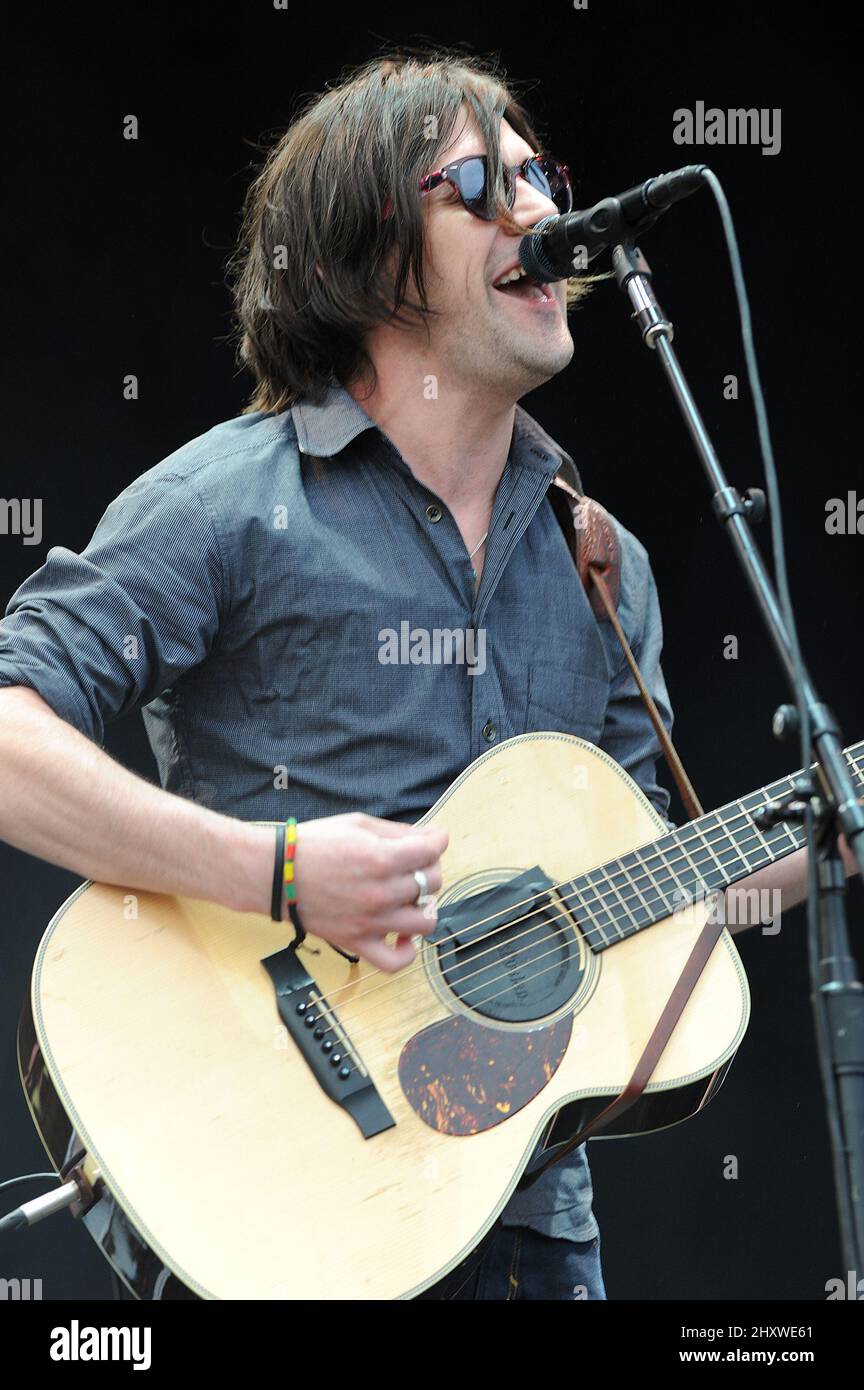 Conor Oberst from Bright Eyes during the 20th Anniversary Lollapalooza ...