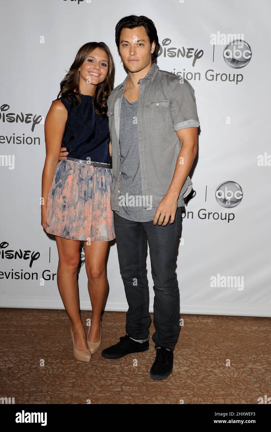 Alexandra Chando and Blair Redford during the ABC Summer 2011 TCA ...