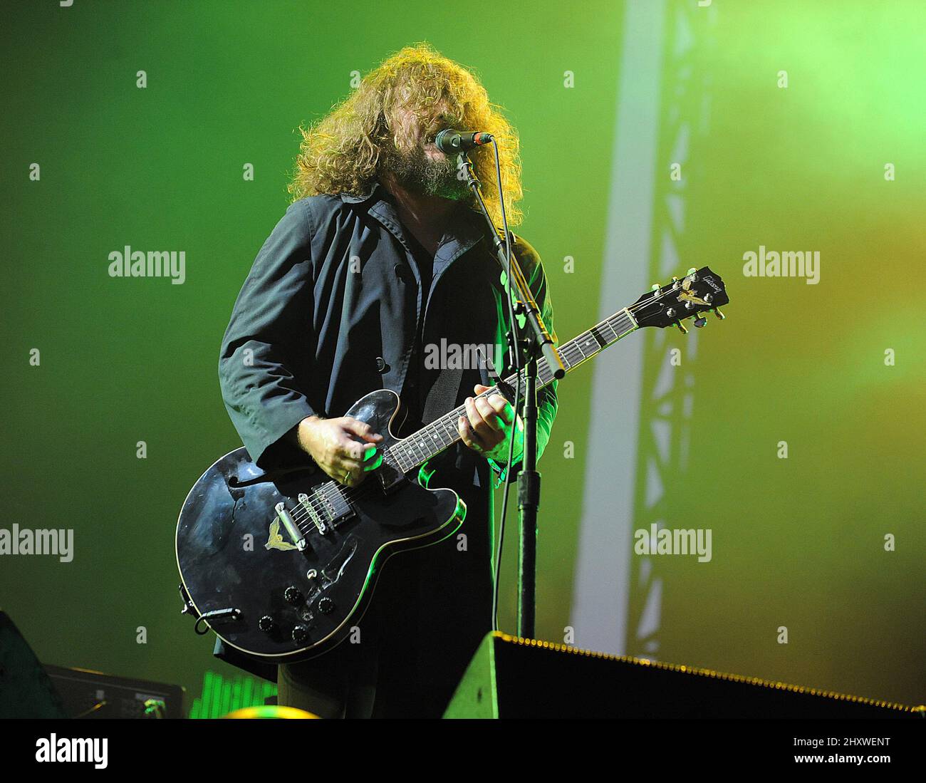 Jim James from My Morning Jacket during the 20th Anniversary ...
