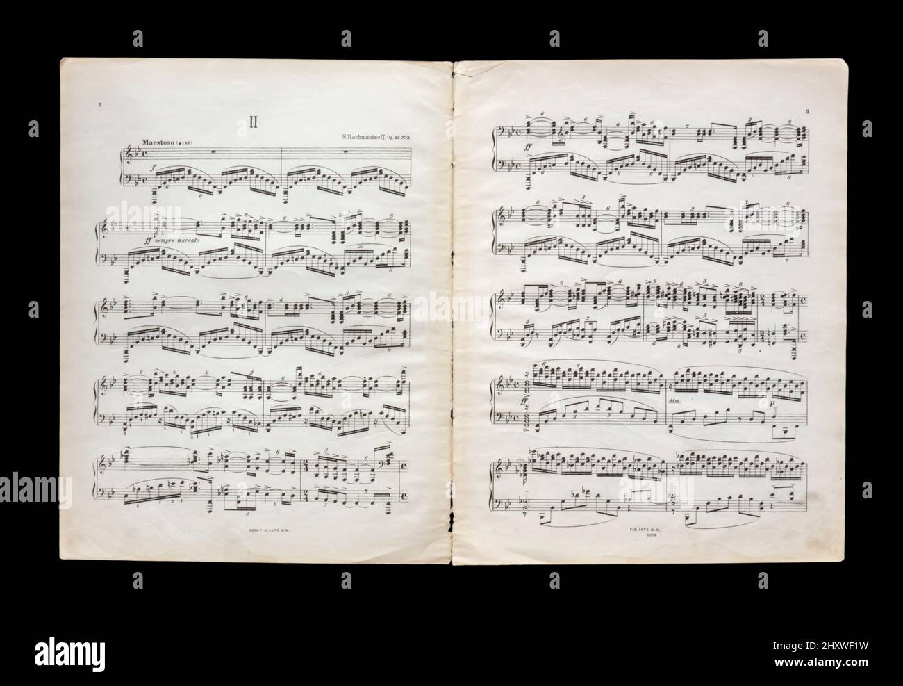 Vintage 1920s sheet music hi-res stock photography and images - Alamy