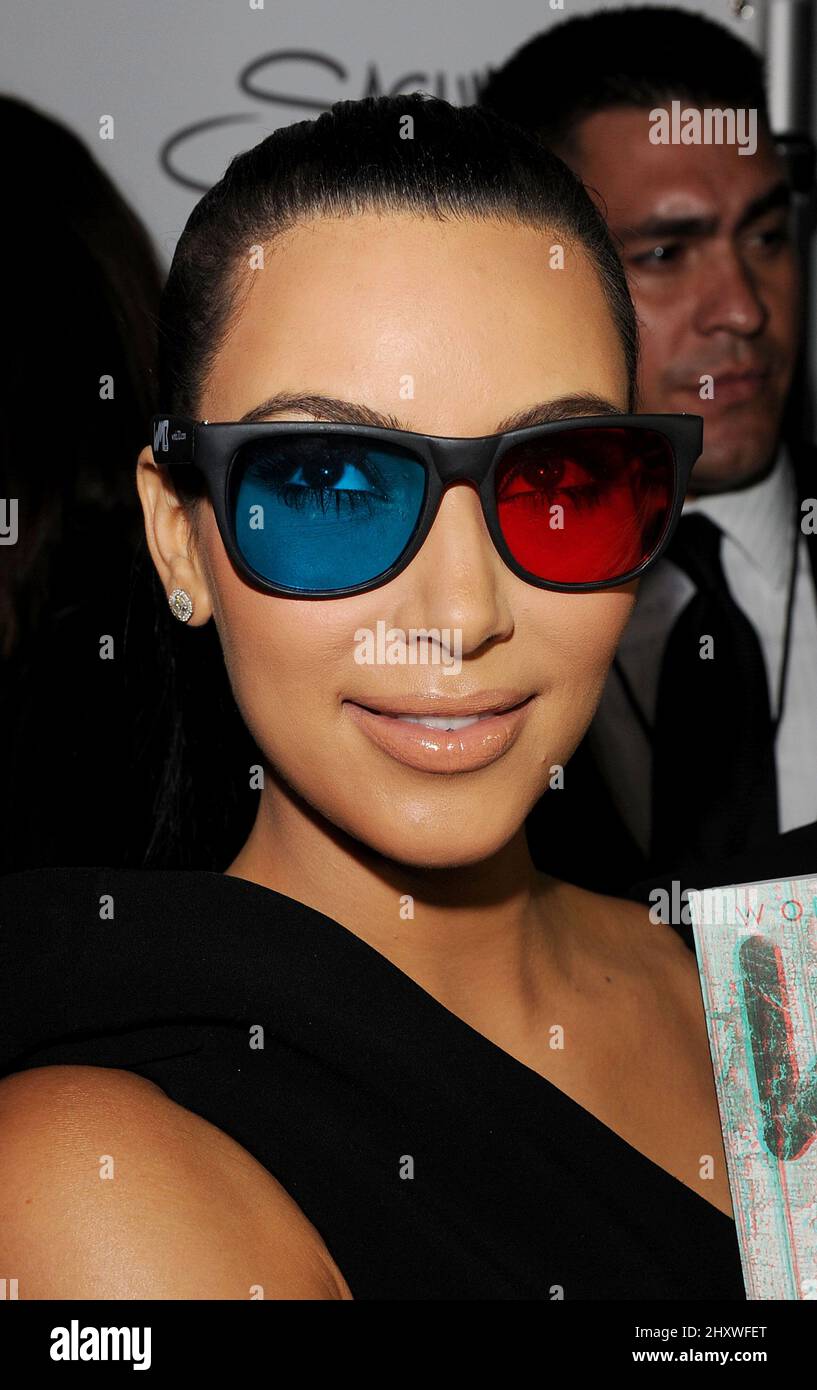 Kim Kardashian at the Worlds Most Beautiful Magazine launch party at ...
