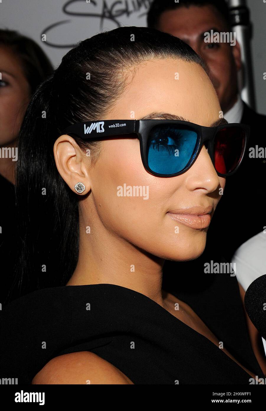 Kim Kardashian at the Worlds Most Beautiful Magazine launch party at ...