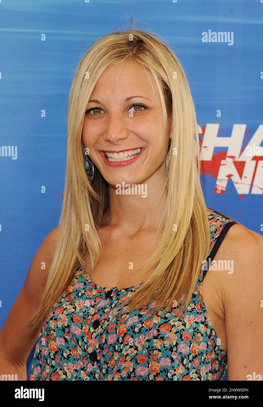 Melissa Schreiber During The Shark Night 3d Pool Party Held At The