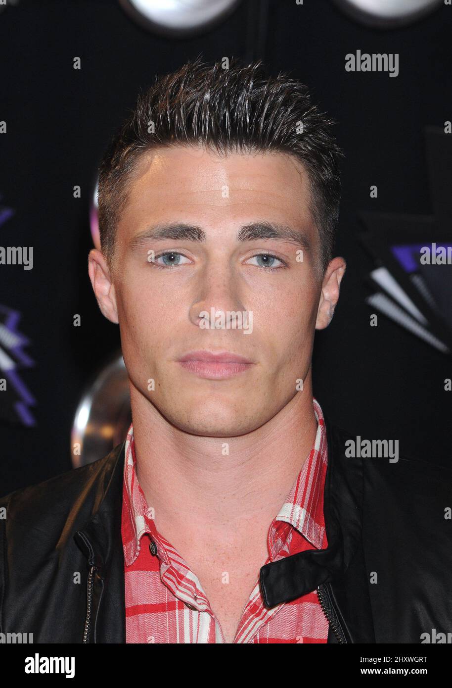 Colton Haynes arriving at the 2011 MTV Video Music Awards held at the ...