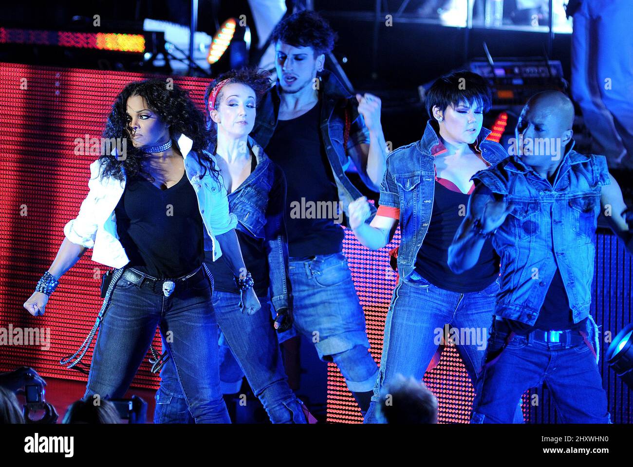Janet Jackson In Concert held at The Greek Theatre, California Stock ...