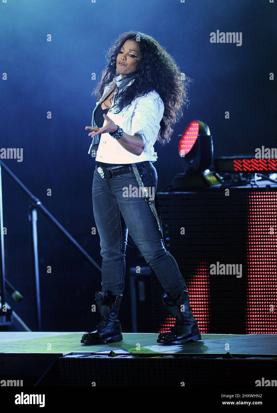 Janet Jackson In Concert held at The Greek Theatre, California Stock ...