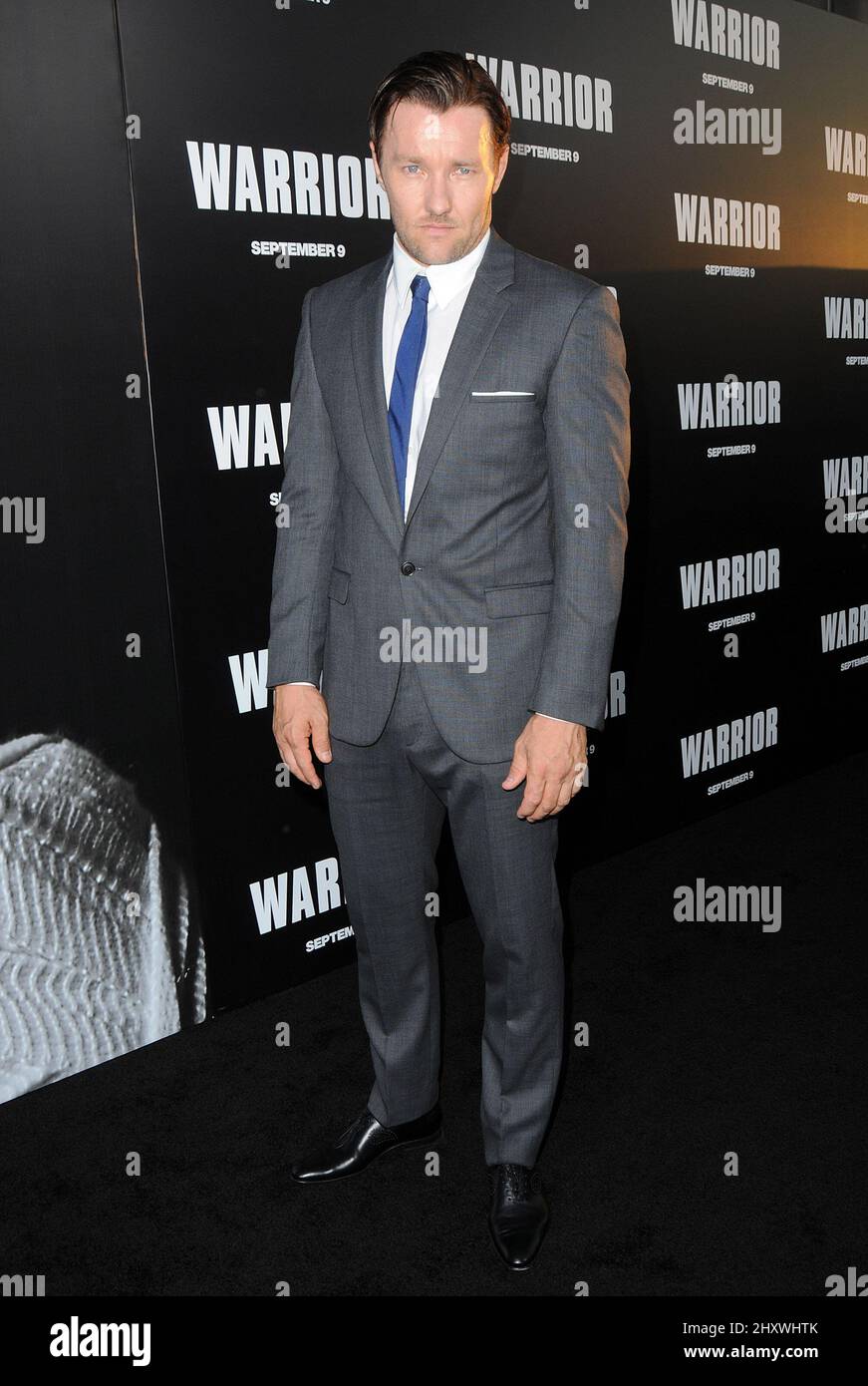 Joel edgerton warrior premiere hi-res stock photography and images - Alamy