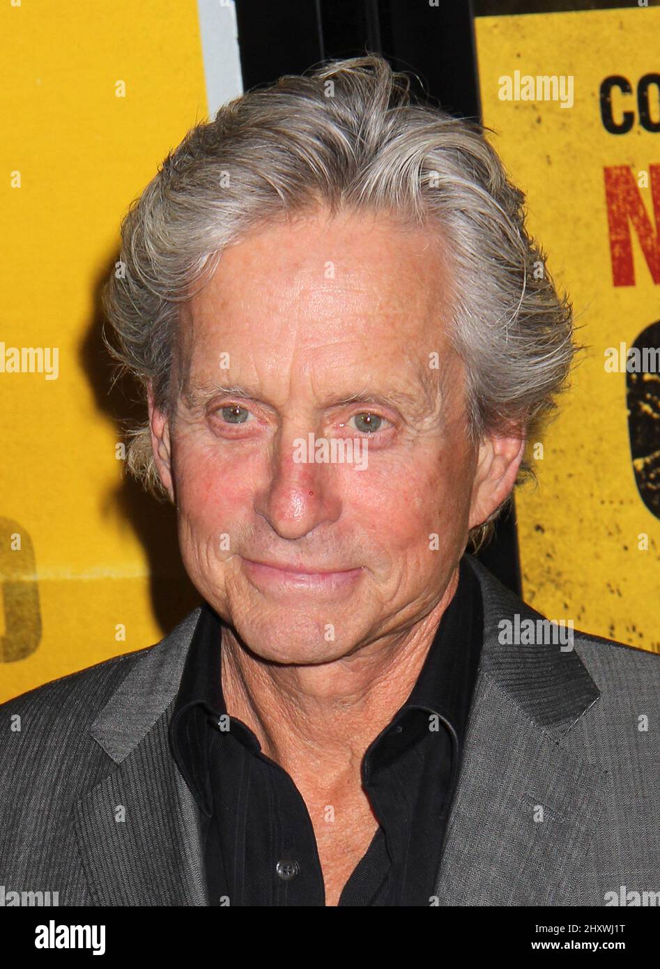 Michael Douglas attends the premiere of Warner Bros. Pictures ...