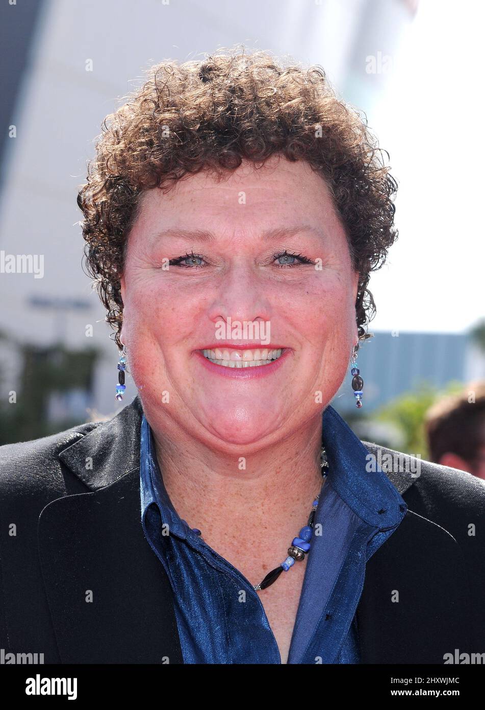 Dot Marie Jones attending the 2011 Primetime Creative Arts Emmy Awards ...