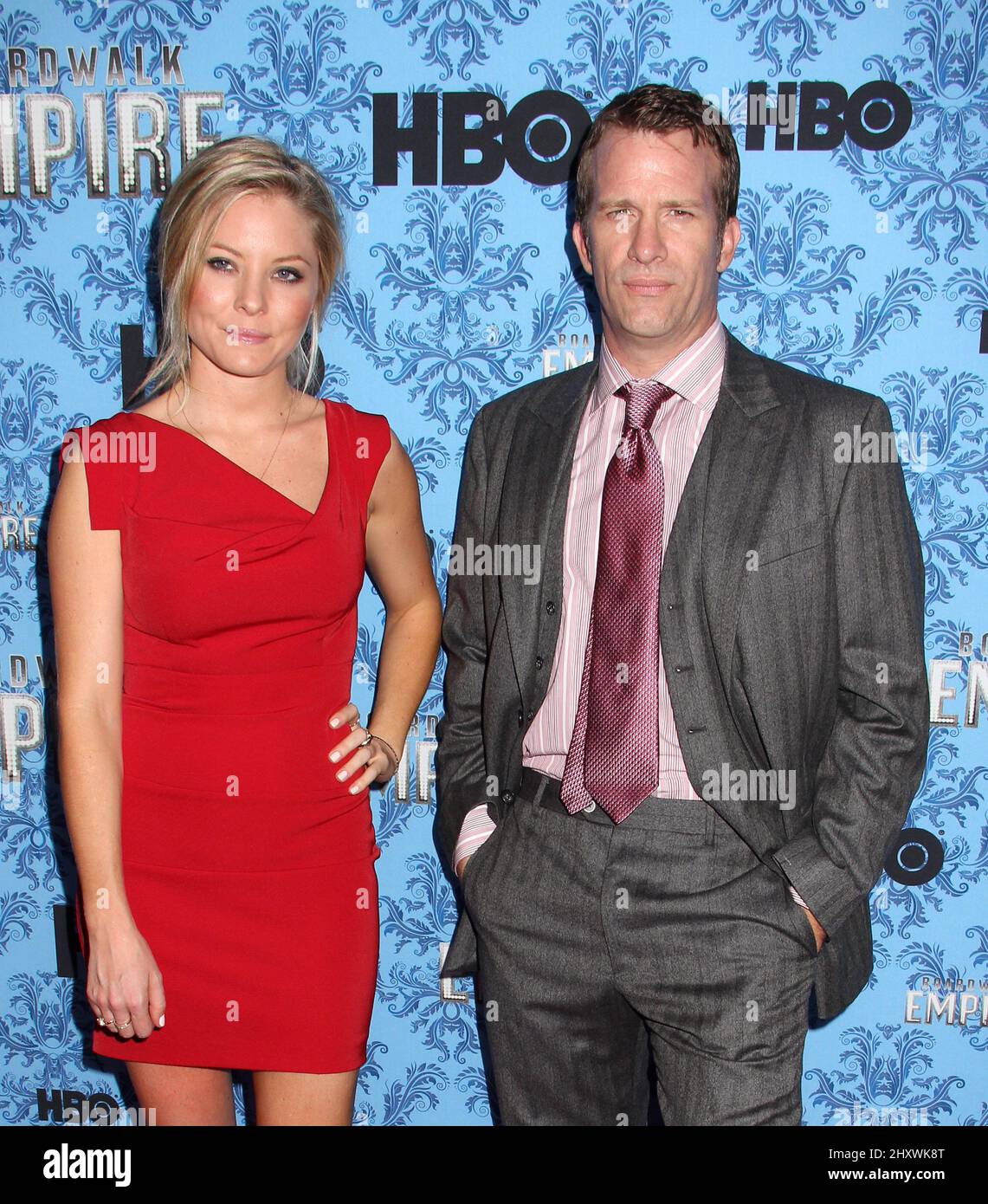 Kaitlin Doubleday and Thomas Jane at the "Boardwalk Empire" New York ...