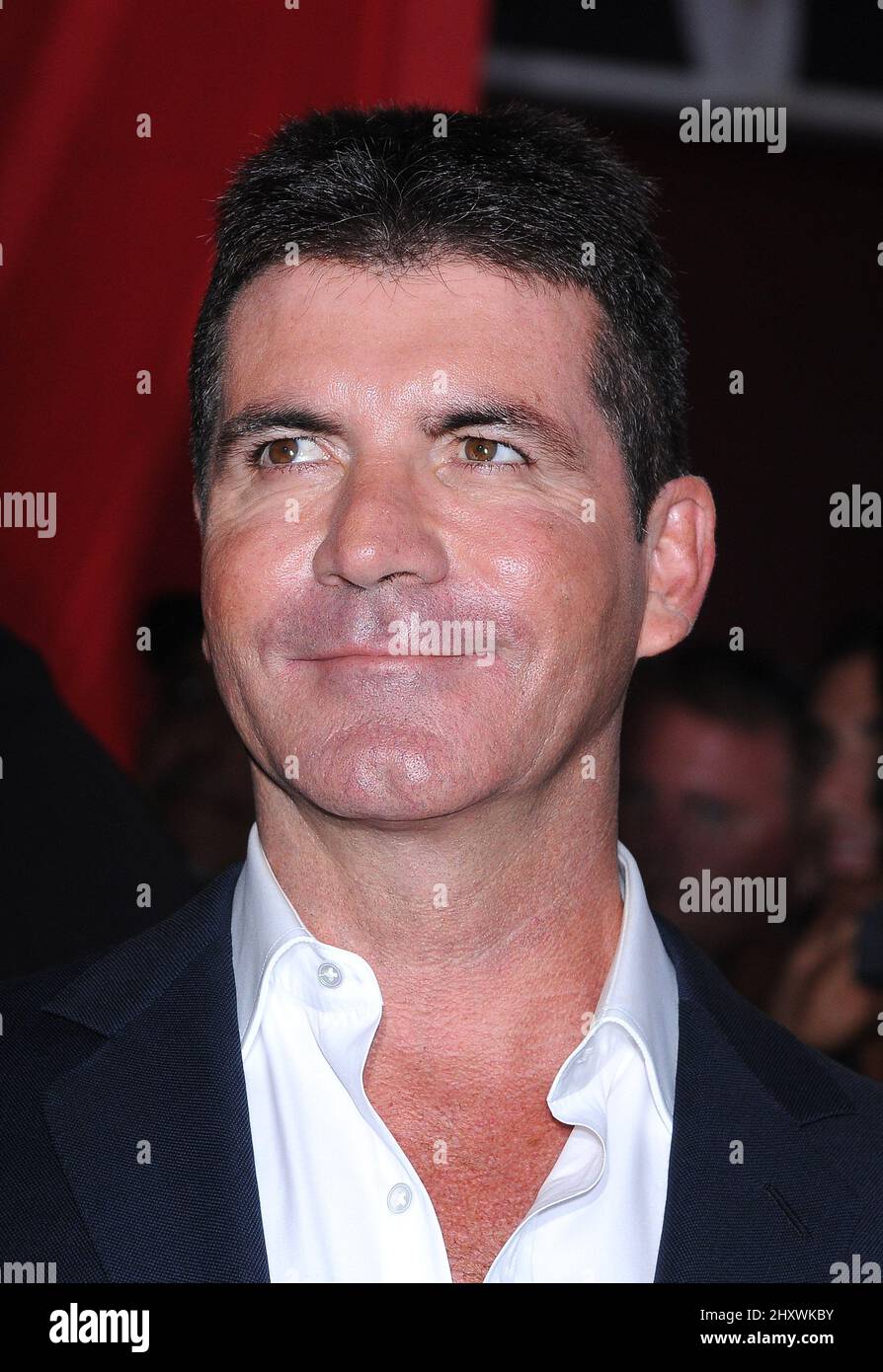 Simon Cowell at FOX's "The X Factor" World Premiere Screening held at ...