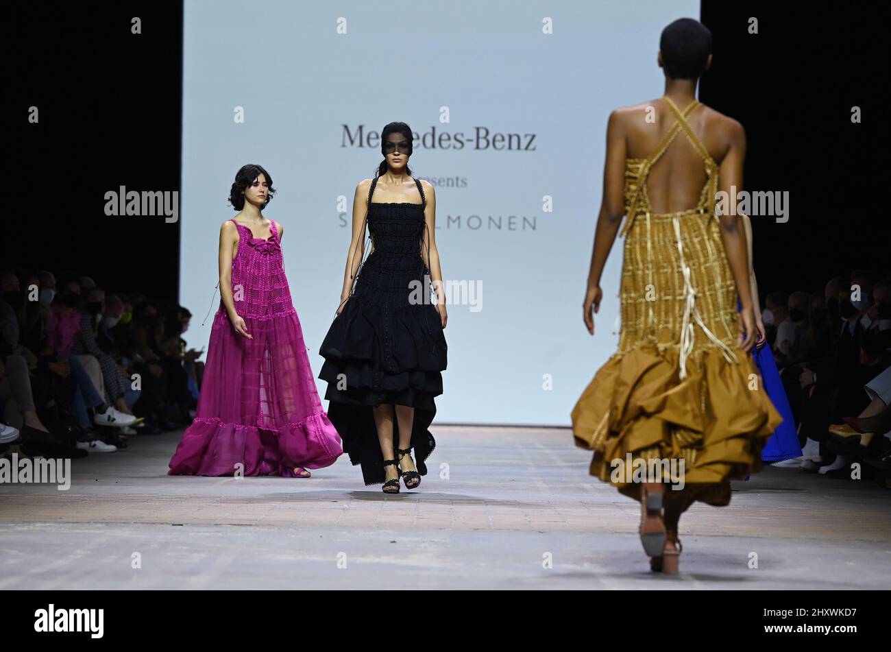 Berlin, Germany. 14th Mar, 2022. Berlin Fashion Week: At Kraftwerk ...