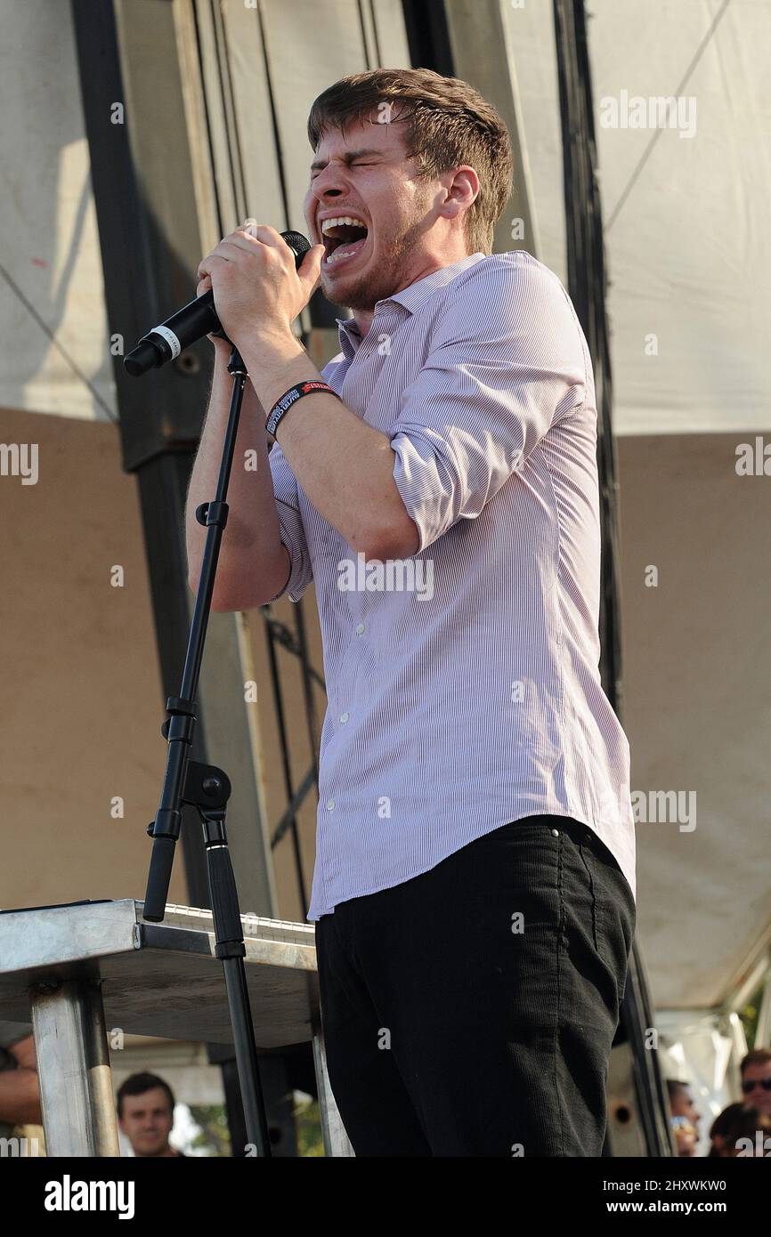 Mark Foster of Foster The People performs live during the 10th Annual ...