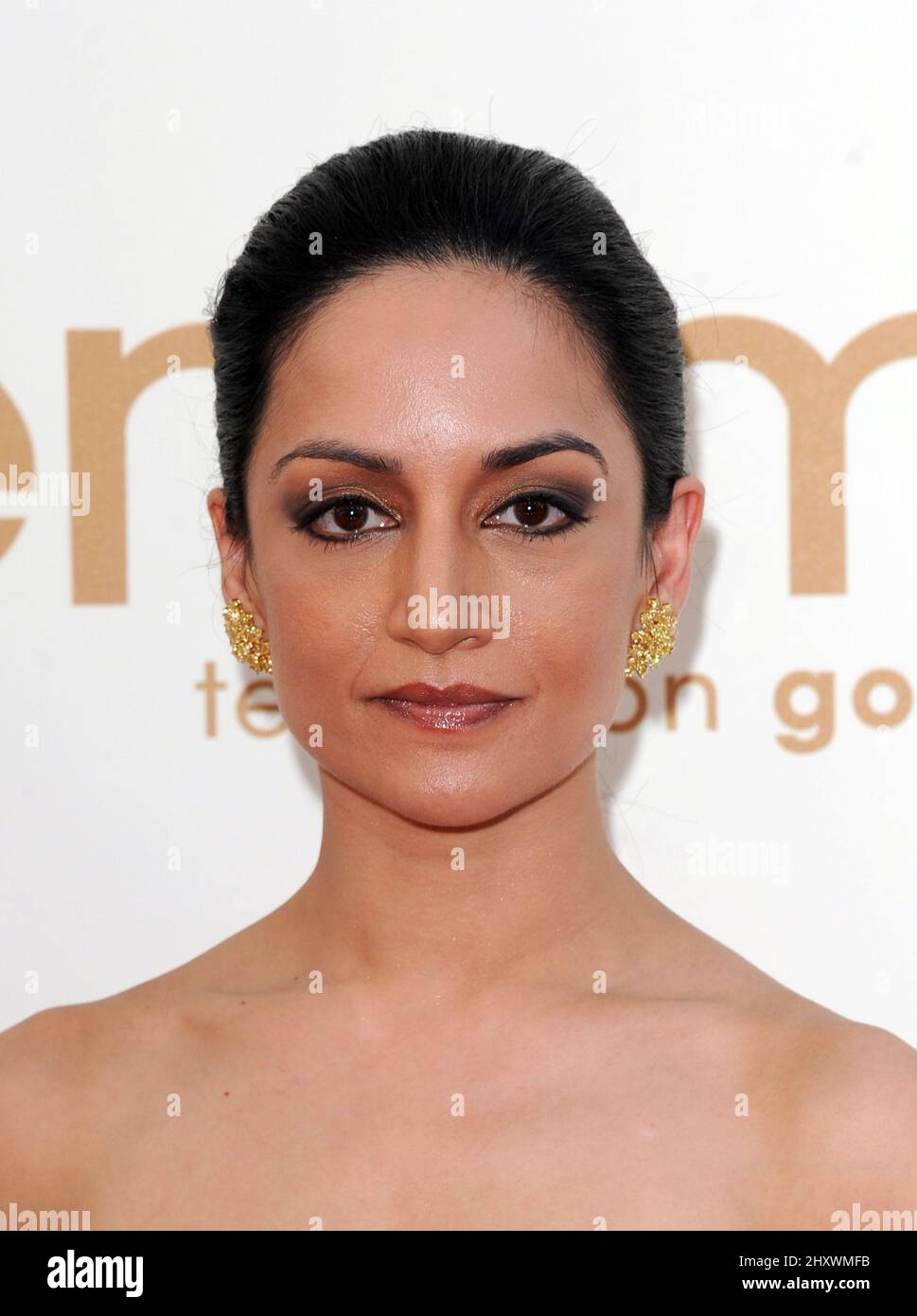 Archie Panjabi attends the 63rd Annual Primetime Emmy Awards held at ...