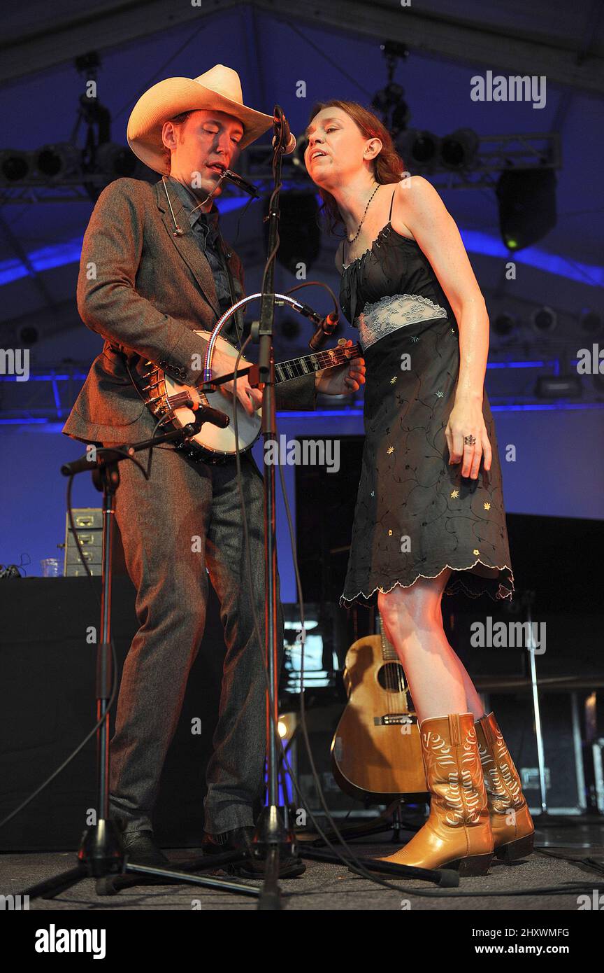 Gillian Welch, David Rawlings performs at The Tenth Annual Austin City ...