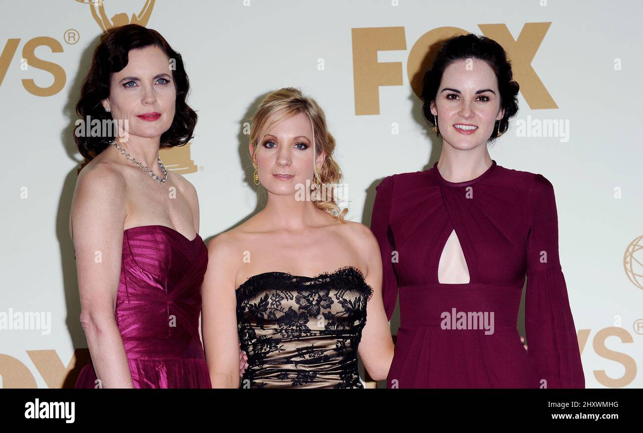 Elizabeth McGovern, Joanne Froggatt and Michelle Dockery in the press ...