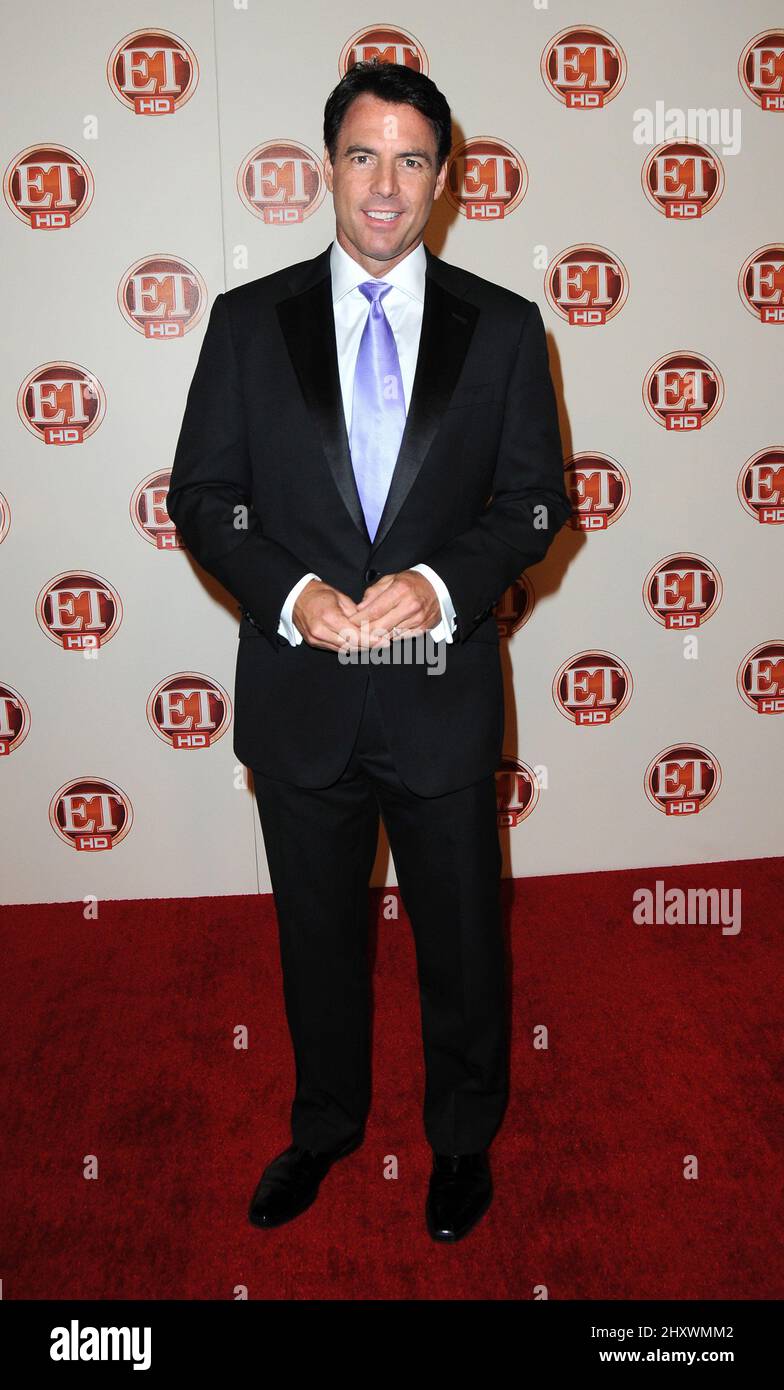 Mark Steines arrives as Entertainment Tonight and Visit California ...