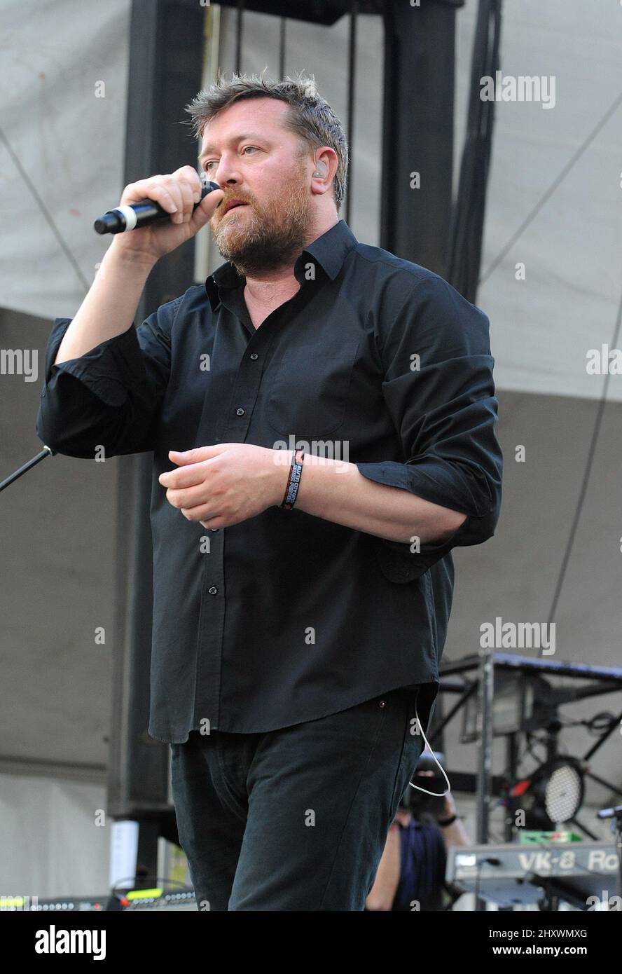 Guy Garvey of Elbow performs live on stage at the Tenth Annual Austin ...