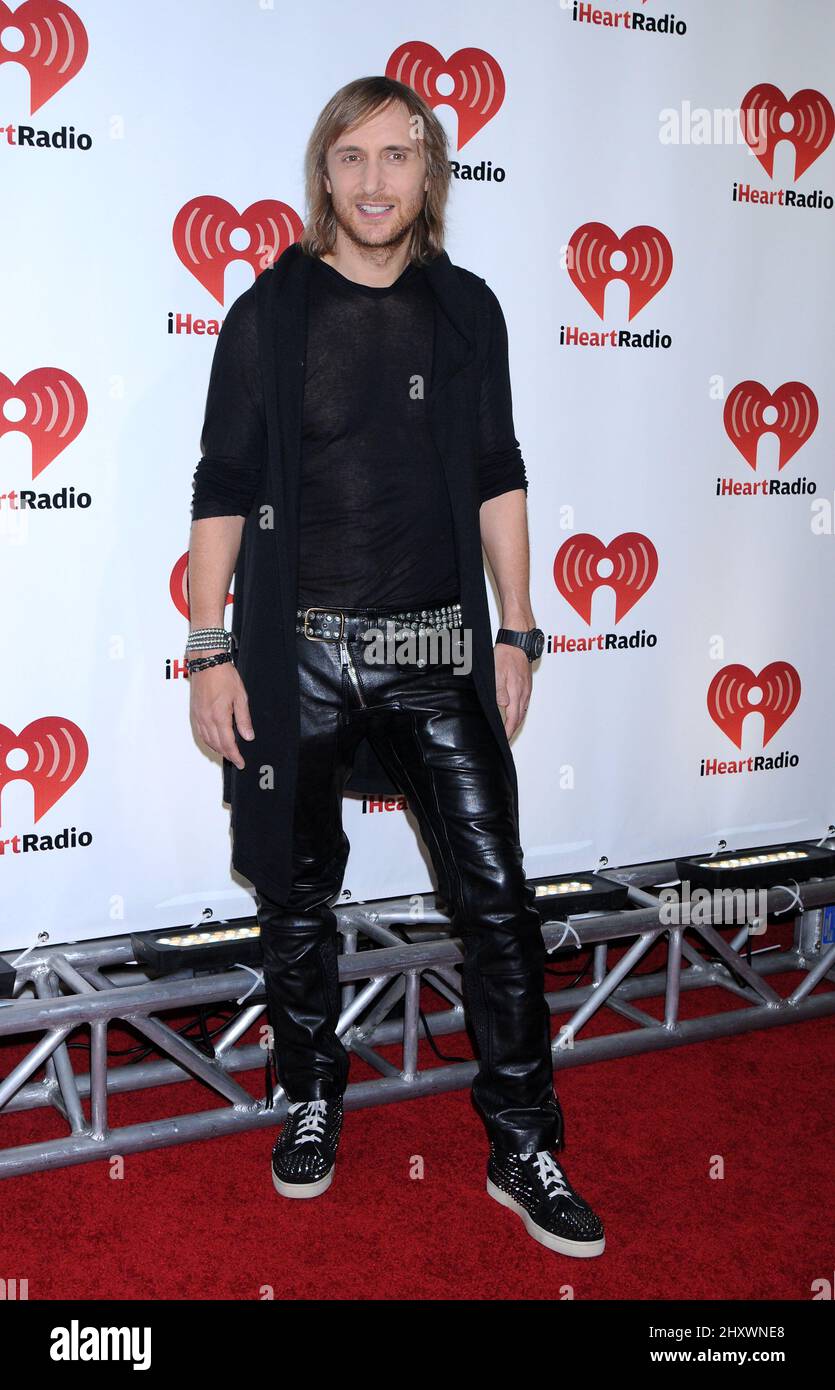 David Guetta during the iHeartRadio Music Festival held at the MGM ...