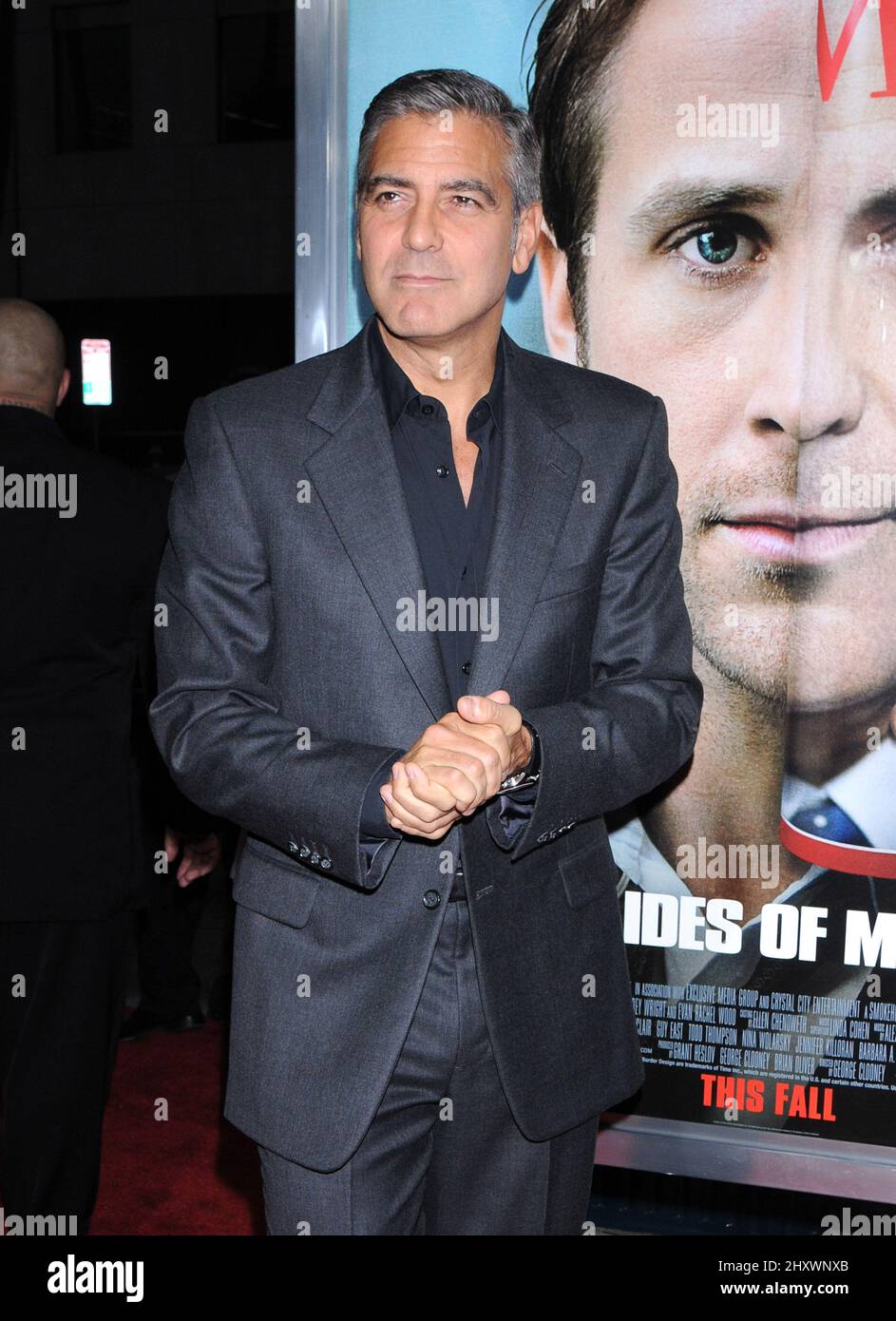 George Clooney during "The Ides of March" Los Angeles premiere held at ...
