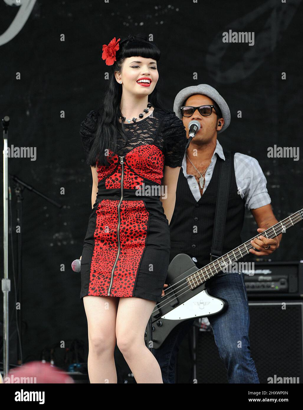 Susie Brown, Danelle Leverett of The JaneDear Girls during the 2011 H20 ...