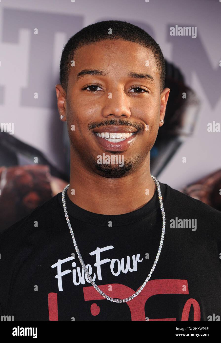 Michael B. Jordan attending the "Real Steel" world premiere held at the ...